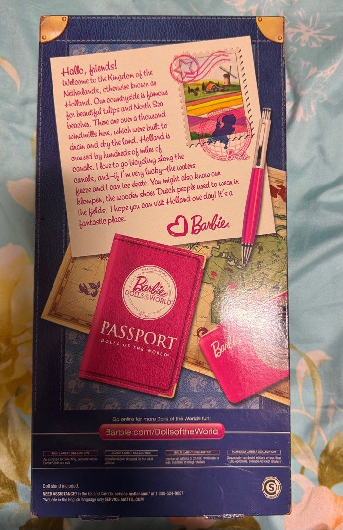 Barbie Collector Dolls of the World Holland Doll, Hobbies & Toys, Toys ...