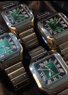 Seiko Mod Santos, Luxury, Watches on Carousell