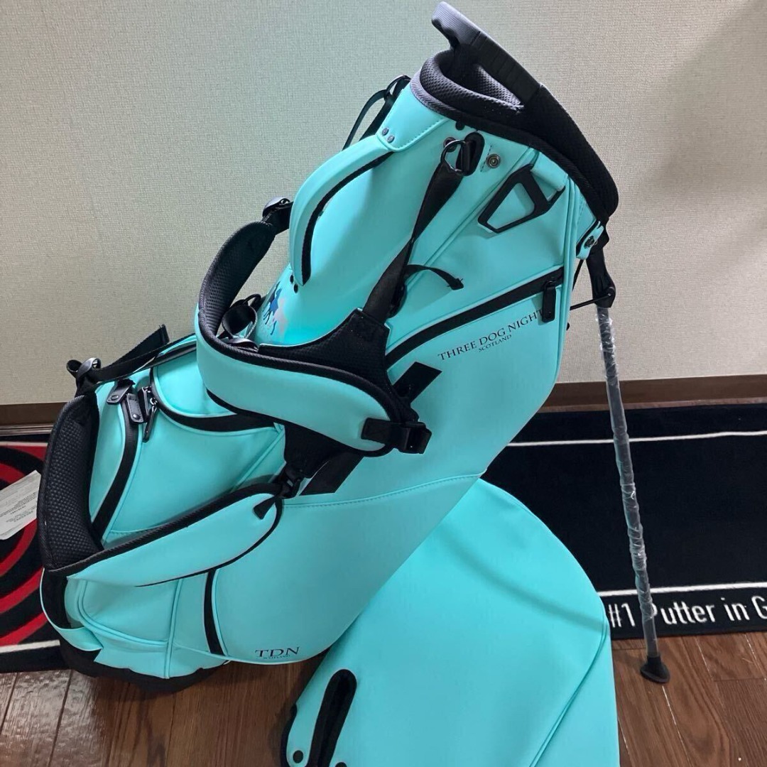 Brand new TDN GOLF Scottish Premium Stand Bag, Blue, Sports Equipment ...