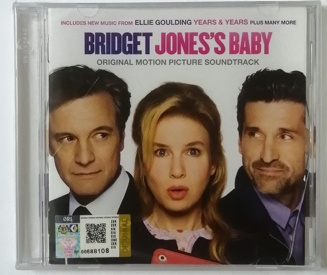 Bridget Jones's Baby Original Motion Picture Soundtrack CD Ellie ...