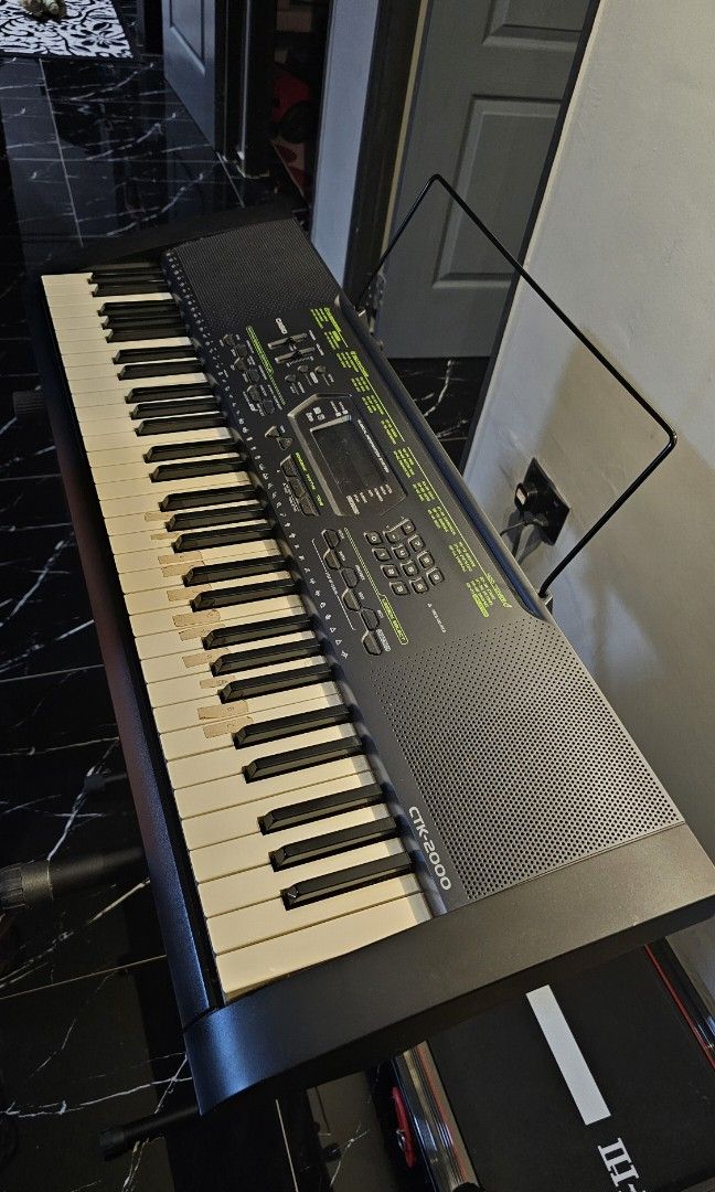CASIO Keyboard piano CTK-2000 $80 (Negotiable), Hobbies & Toys, Music ...
