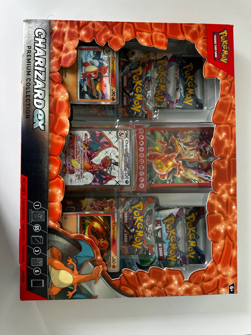 Charizard Ex Premium Collection, Hobbies & Toys, Toys & Games on Carousell