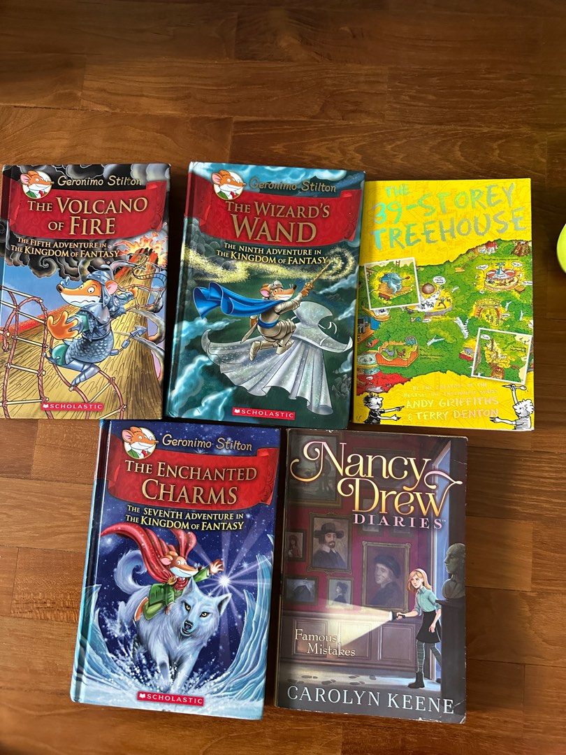 Children's Book Bundle - Geronimo Stilton, Nancy Drew, Treehouse ...