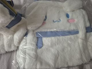 cinnamoroll plush blue backpack, Women's Fashion, Bags & Wallets ...
