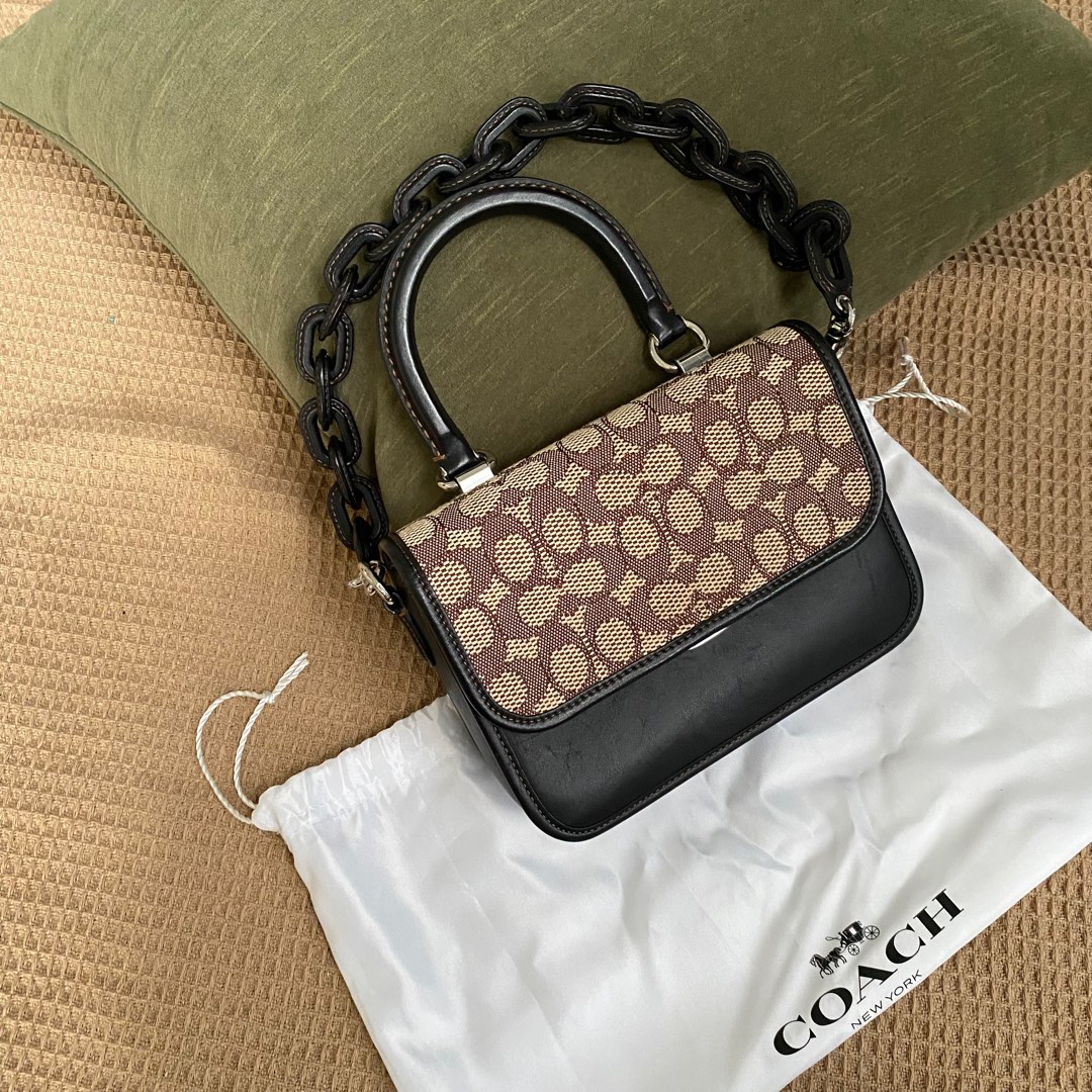 Coach rogue top handle bag, Women's Fashion, Bags & Wallets, Tote Bags ...