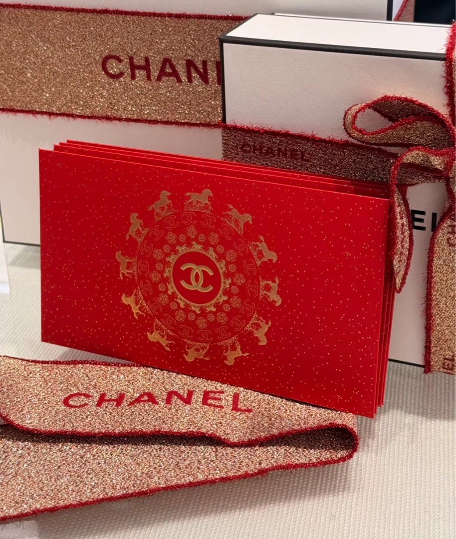 [pre-order] Chanel Beauty 2026 Year of Horse Red Packet, Luxury ...