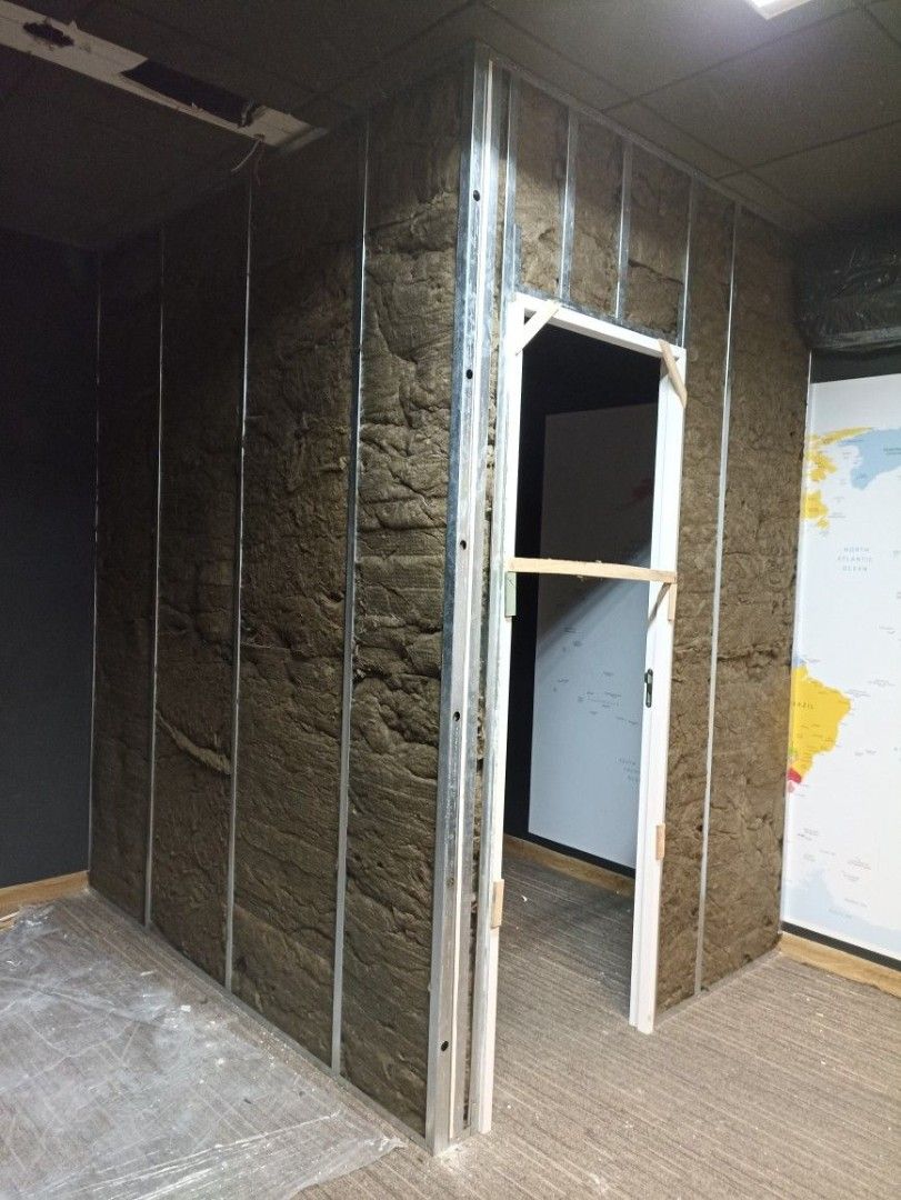 Commercial & Residential Partition Wall Installation, Soundproof ...