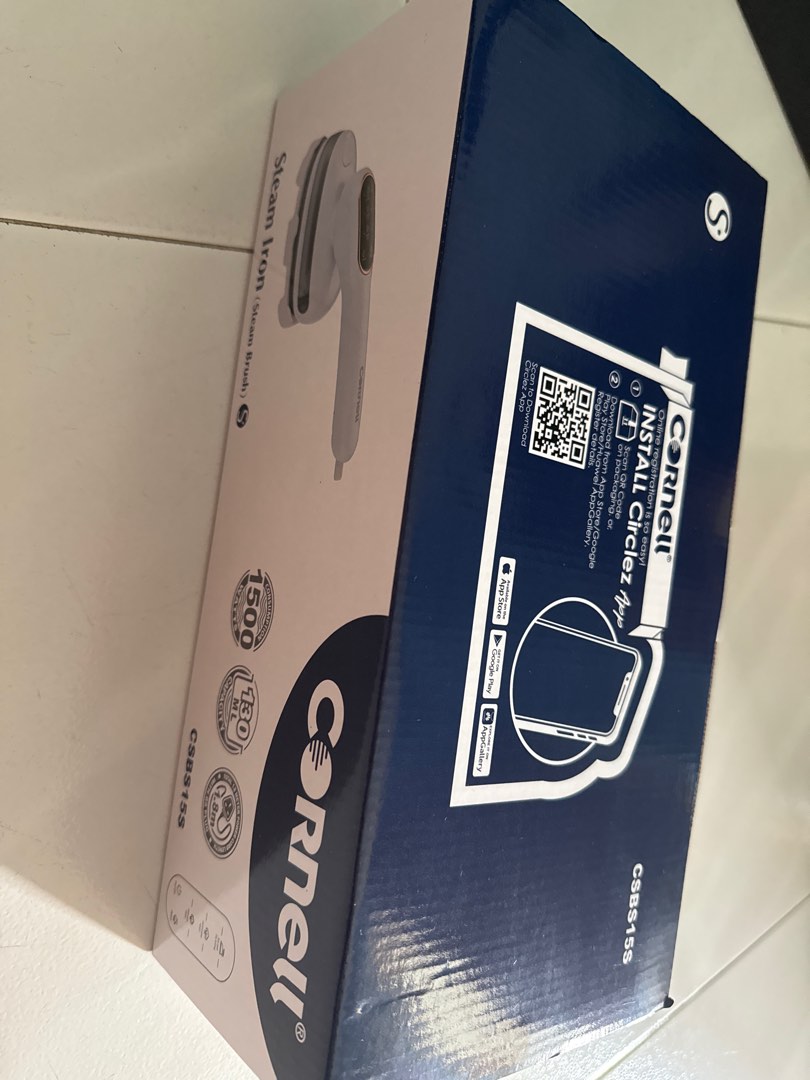 Cornell Steam Iron (CSBS15S) - Brand New, TV & Home Appliances, Irons ...