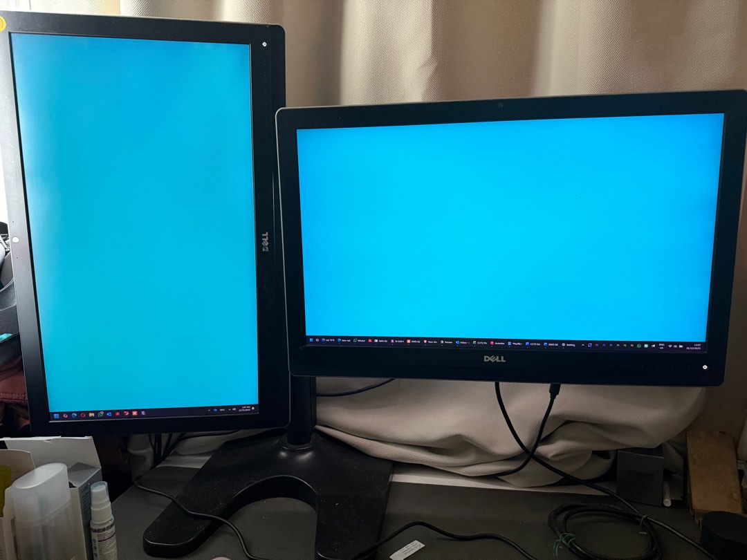 Dell Dual Monitor Setup - UZ2315HF, Computers & Tech, Parts ...