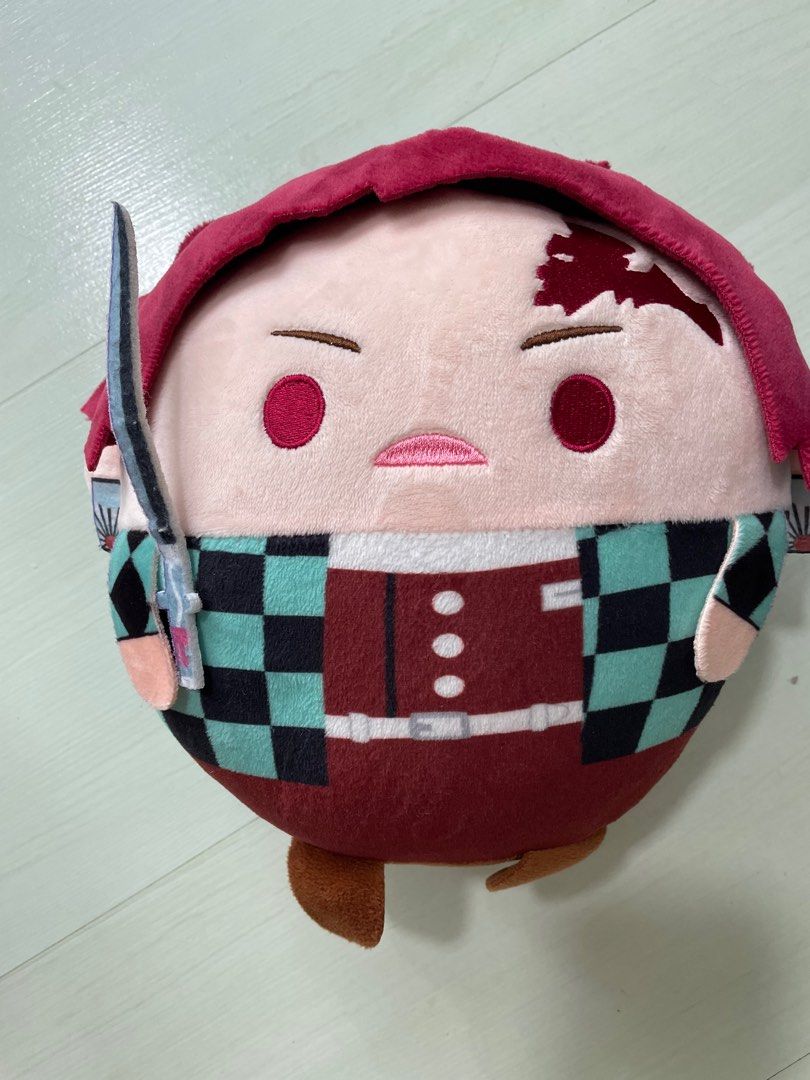 Demon Slayer Tanjiro Plushie, Hobbies & Toys, Toys & Games on Carousell