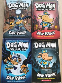 Dog Man Books by Dav Pilkey, Hobbies & Toys, Books & Magazines ...