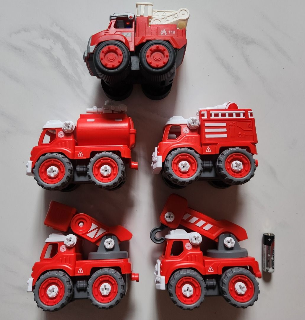 Fire Brigade Fire Engine/Trucks, Hobbies & Toys, Toys & Games on Carousell