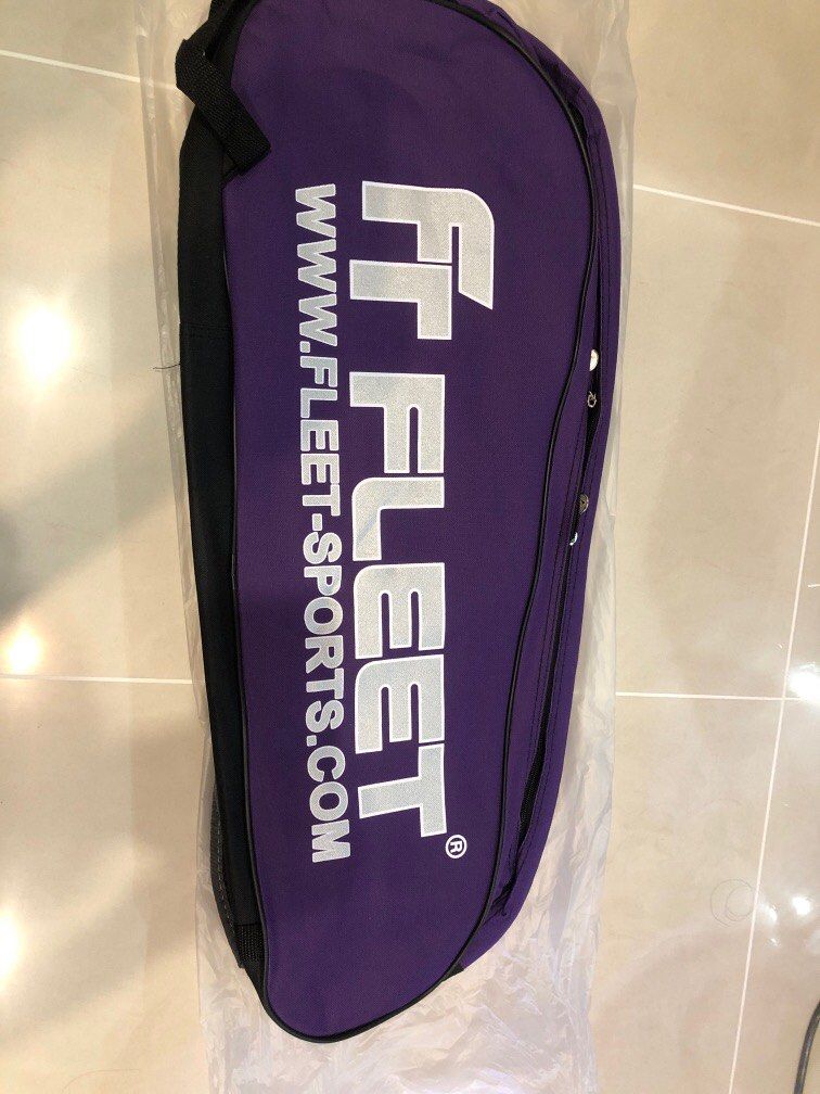Fleet Felet double-zip badminton racket bag., Sports Equipment, Sports ...