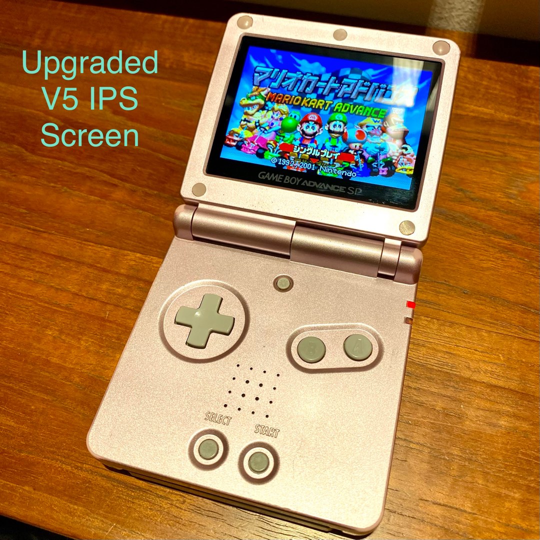 Gameboy Advance SP - IPS Screen Upgrade, Video Gaming, Video Game ...
