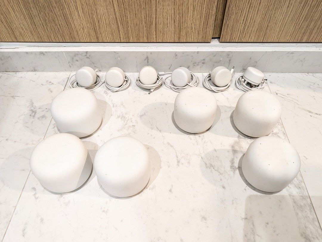 Google Nest Wifi Mesh - 6 pcs ($20/pc), Computers & Tech, Parts ...