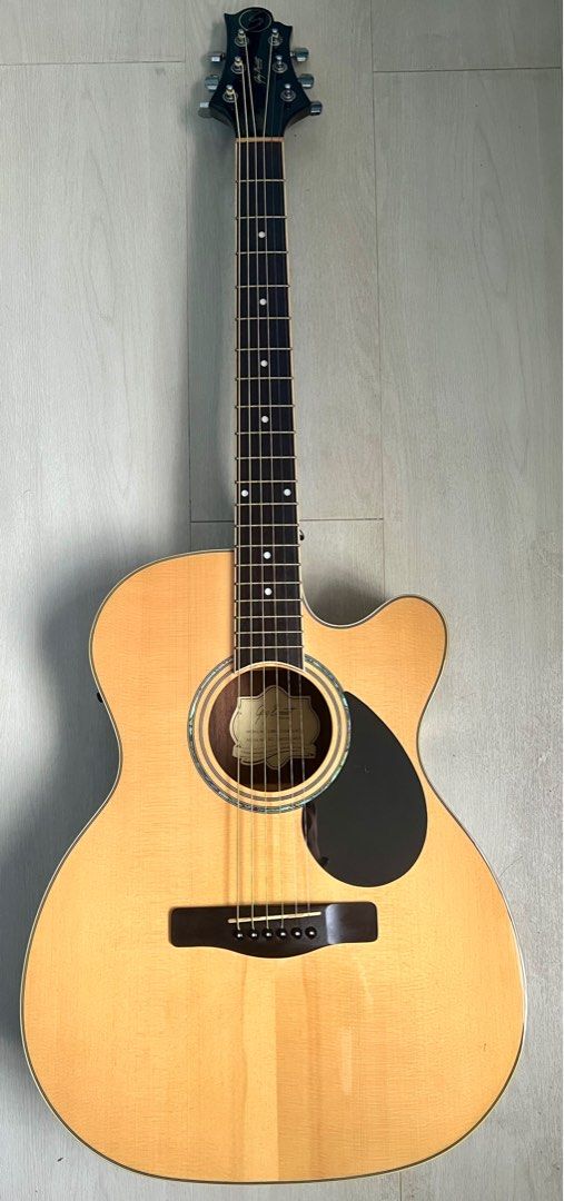 Samick Greg Bennett GOM-100RSCE/N Acoustic-Electric | Cutaway | Free ...