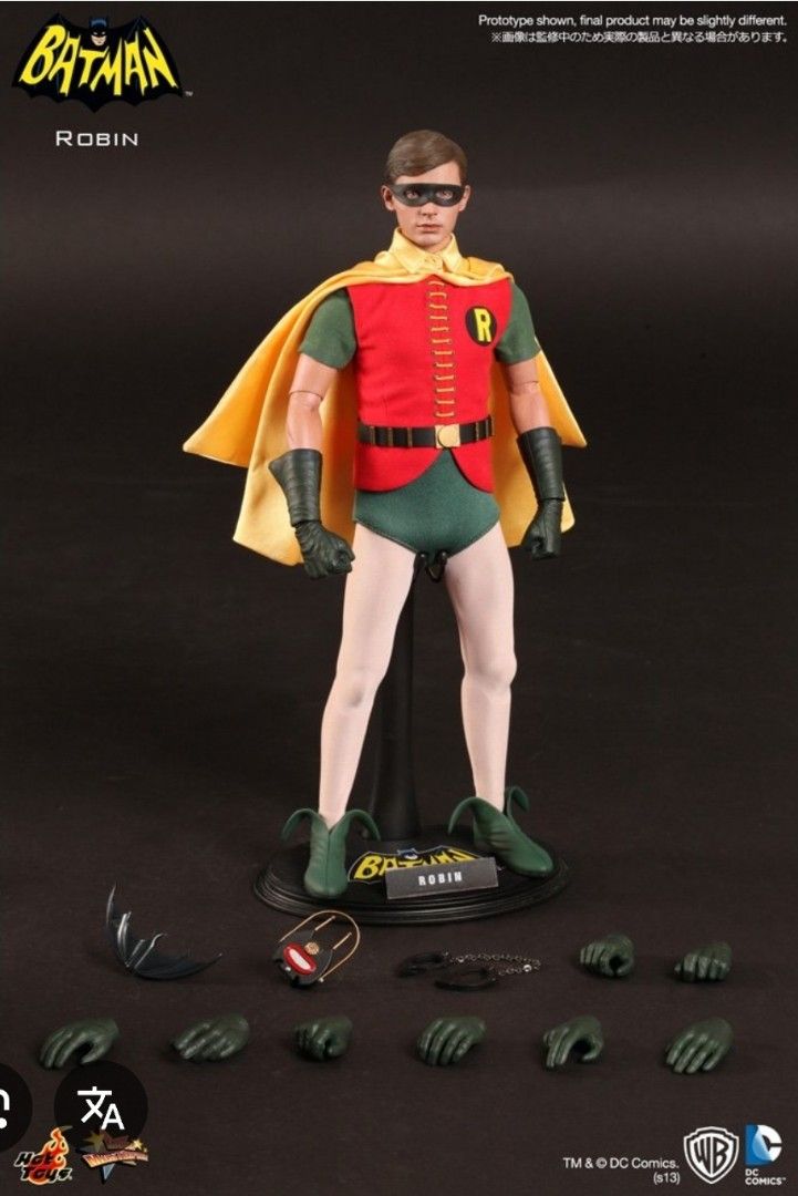 Hot Toys Batman Robin 1966, Hobbies & Toys, Toys & Games on Carousell