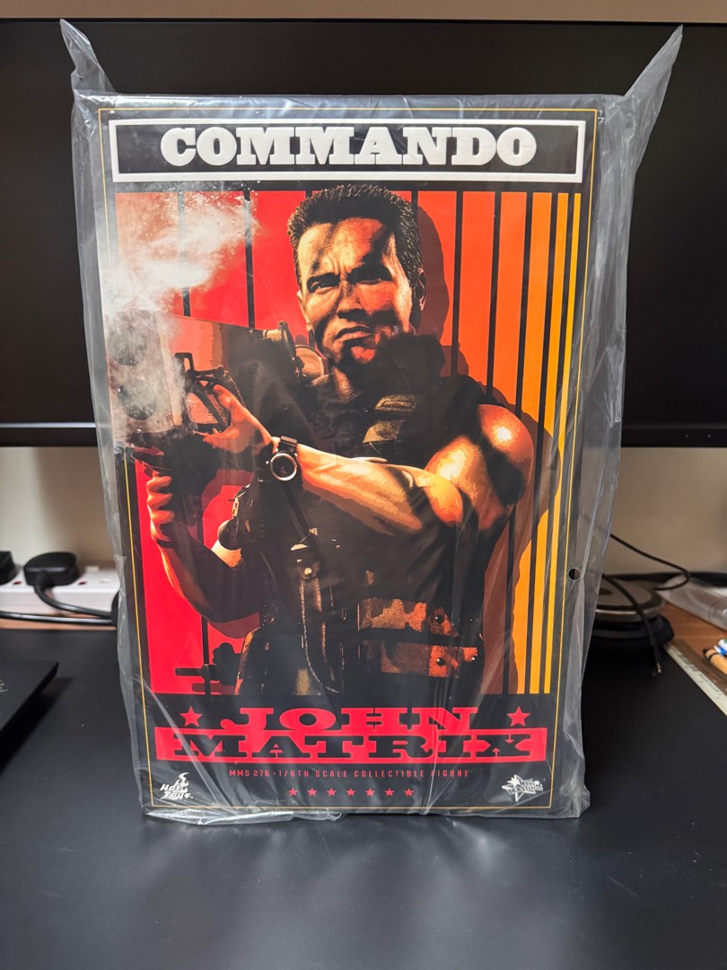 Hot Toys Commando JOHN MATRIX MMS276, Hobbies & Toys, Toys & Games on ...