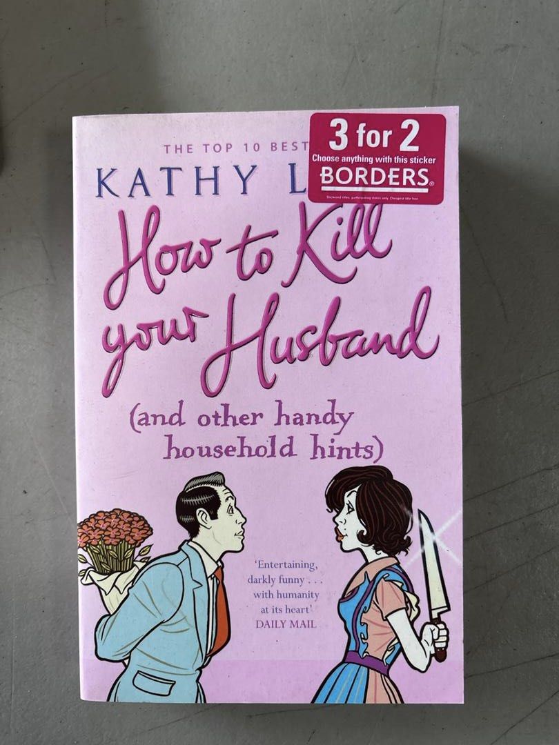 How to Kill Your Husband (and other handy household hints), Hobbies ...