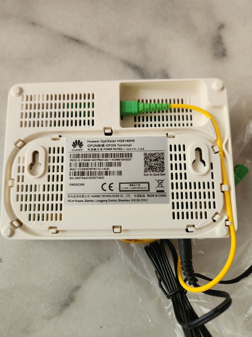Huawei OptiXstar HG8140H5 GPON Terminal, Computers & Tech, Parts ...