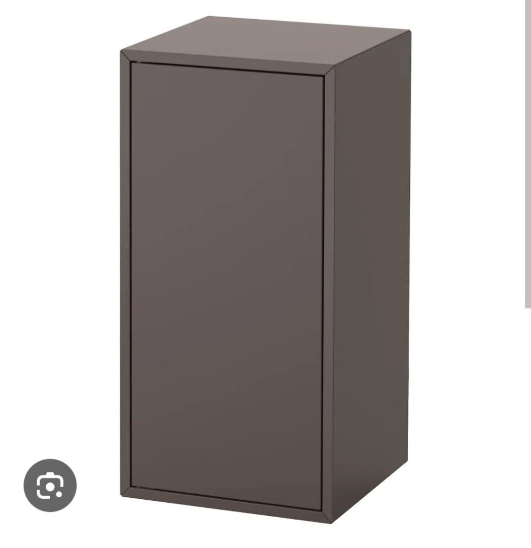 Ikea Eket Cabinet with Door - Dark Grey, Furniture & Home Living ...