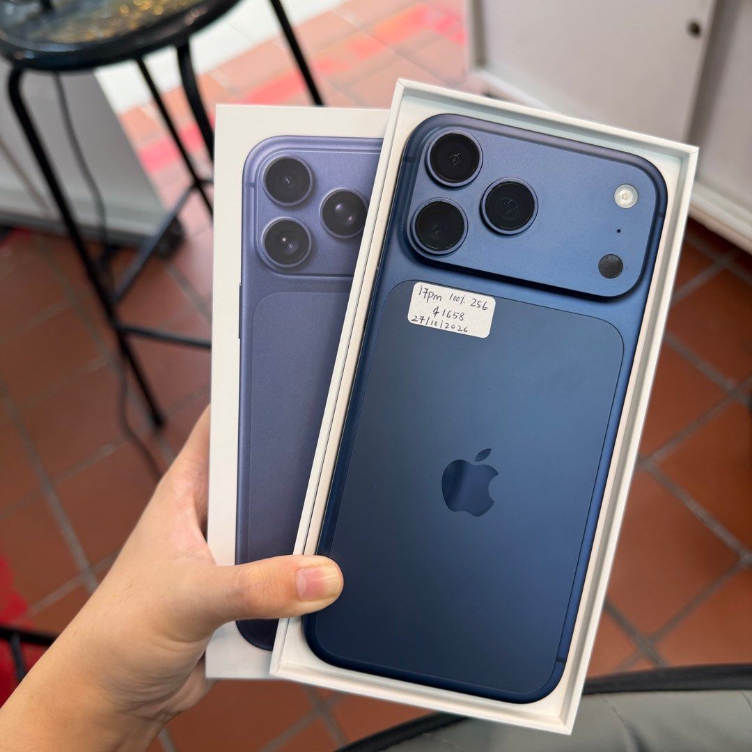 iPhone 17 Pro Max 256GB Deep Blue, Mobile Phones & Gadgets, Mobile ...