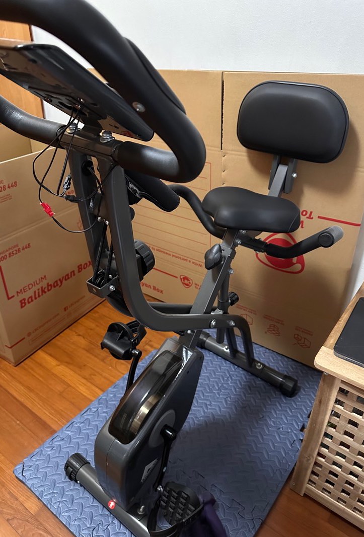 I-Running X3 Exercise Bike - Foldable, Zwift Compatible, Sports ...