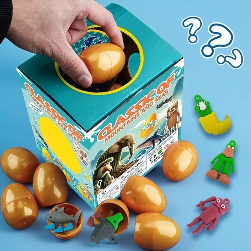 Italian Brainrot Blind Box Egg Toy Set (20 Pcs) + 1 hammer| Classic of ...