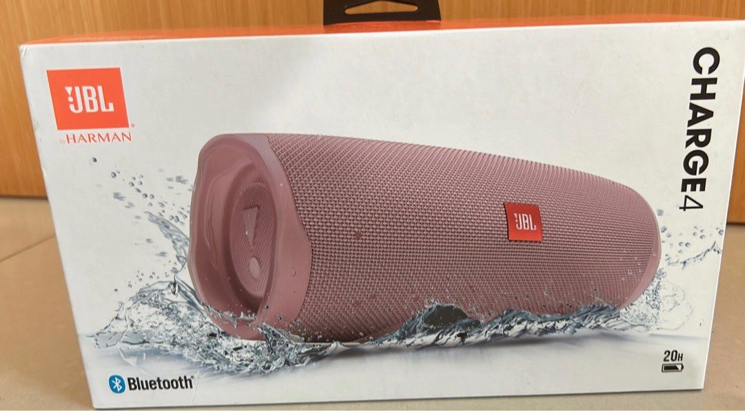 JBL Charge 4 Bluetooth Speaker - Pink, Audio, Soundbars, Speakers ...