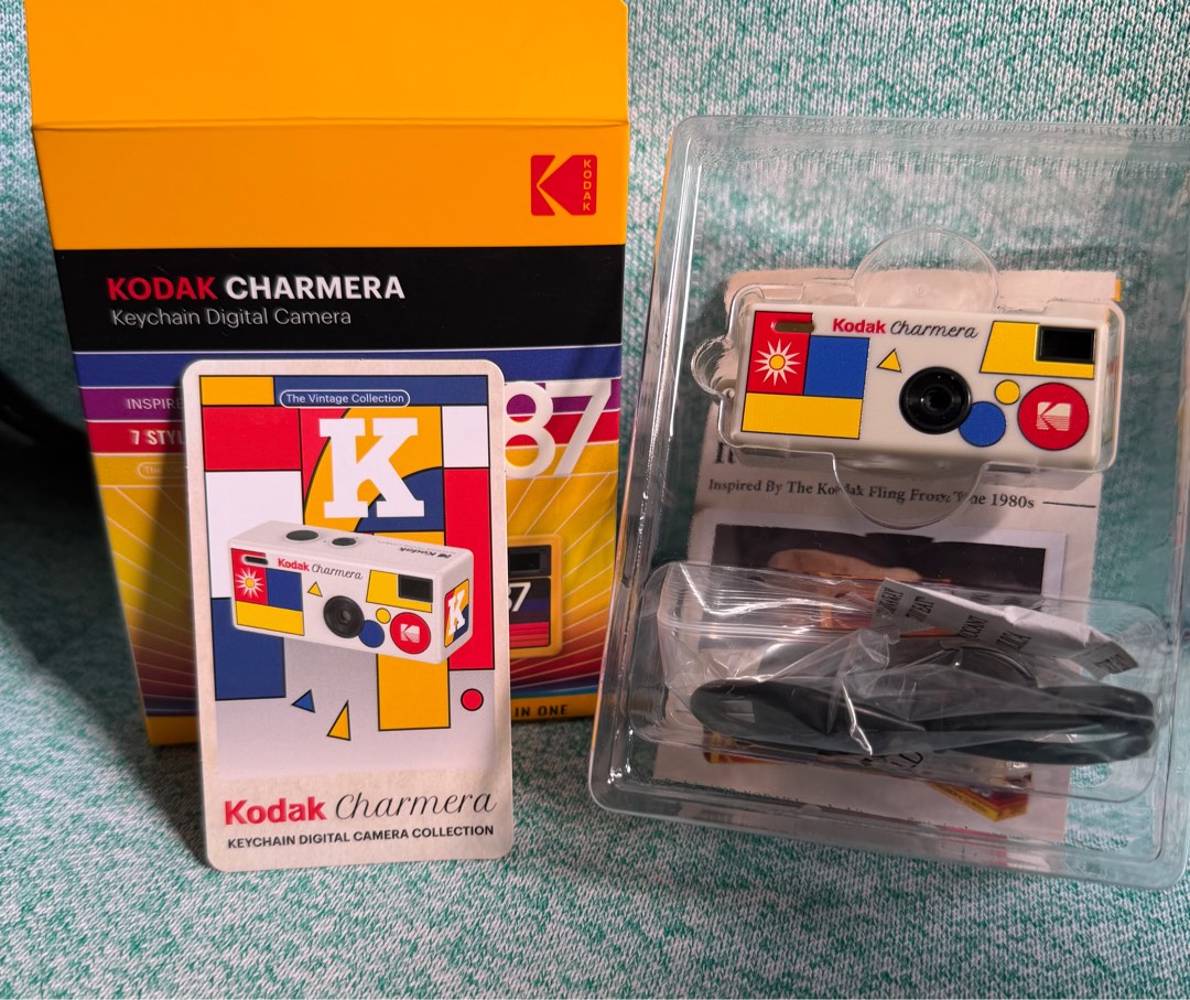 Kodak Chamera Keychain Digital Camera - WHITE, Photography, Cameras on ...