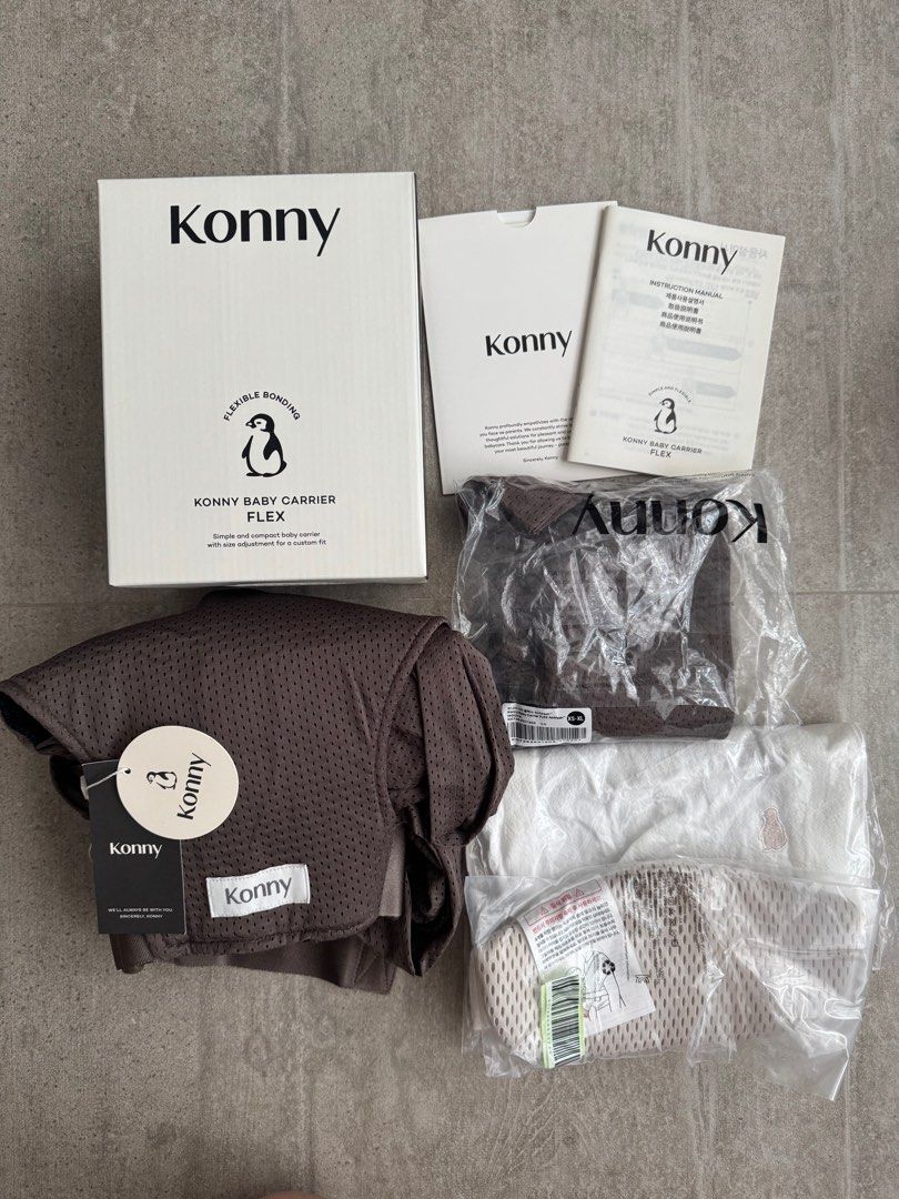 Konny Baby Carrier Flex AirMesh with Head Support, Babies & Kids, Going ...