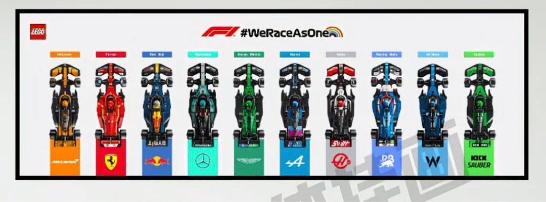 Lego F1 speed series wall mount frame, Hobbies & Toys, Toys & Games on ...