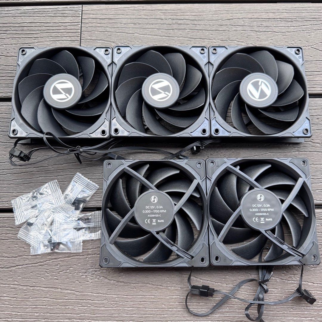 Lian Li 120mm case fans, Computers & Tech, Parts & Accessories ...