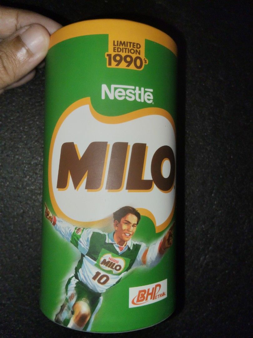 Limited Edition Milo Cans 1950 & 1990, Hobbies & Toys, Collectibles ...
