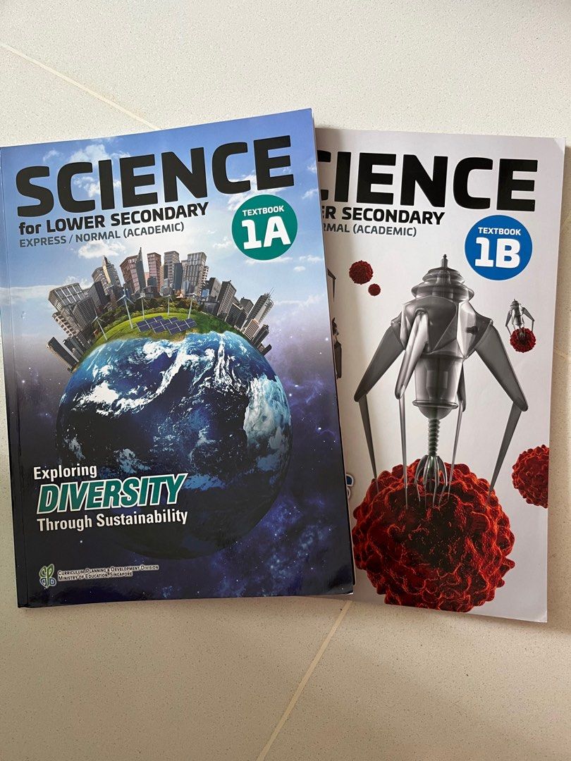 lower secondary science 1A exploring diversity textbook and 1B, Hobbies ...
