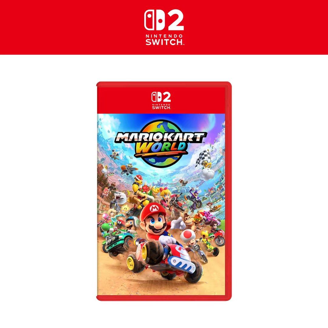 Mario Kart World - Nintendo Switch Game, Video Gaming, Video Games ...
