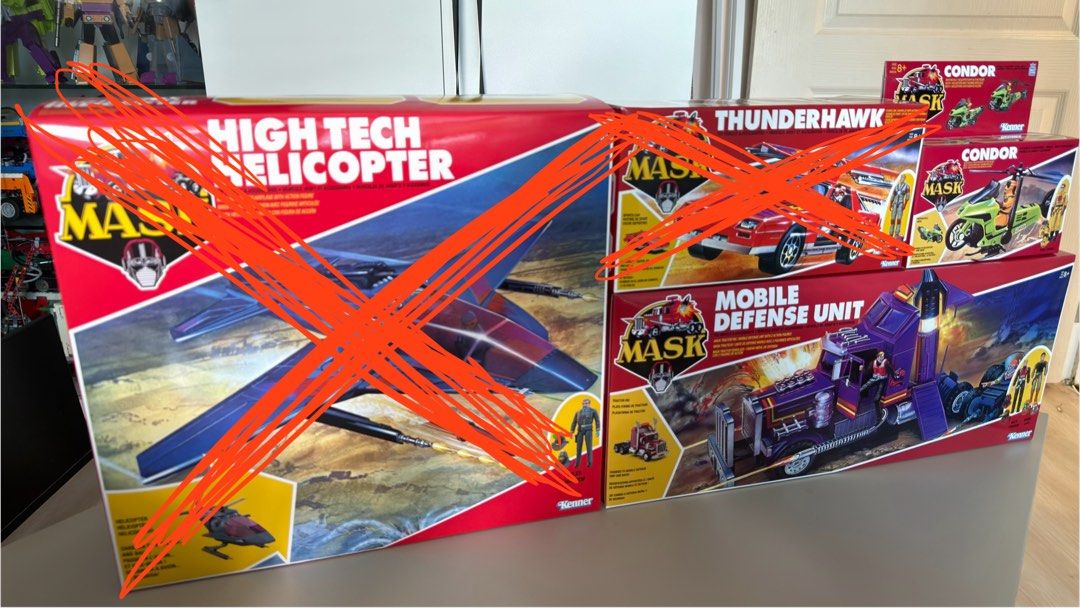 BEST PRICE! M.A.S.K. TLS KENNER- Condor, Mobile Defense Unit, Hobbies ...