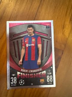 Topps Finest Robert Lewandowski, Hobbies & Toys, Toys & Games on Carousell