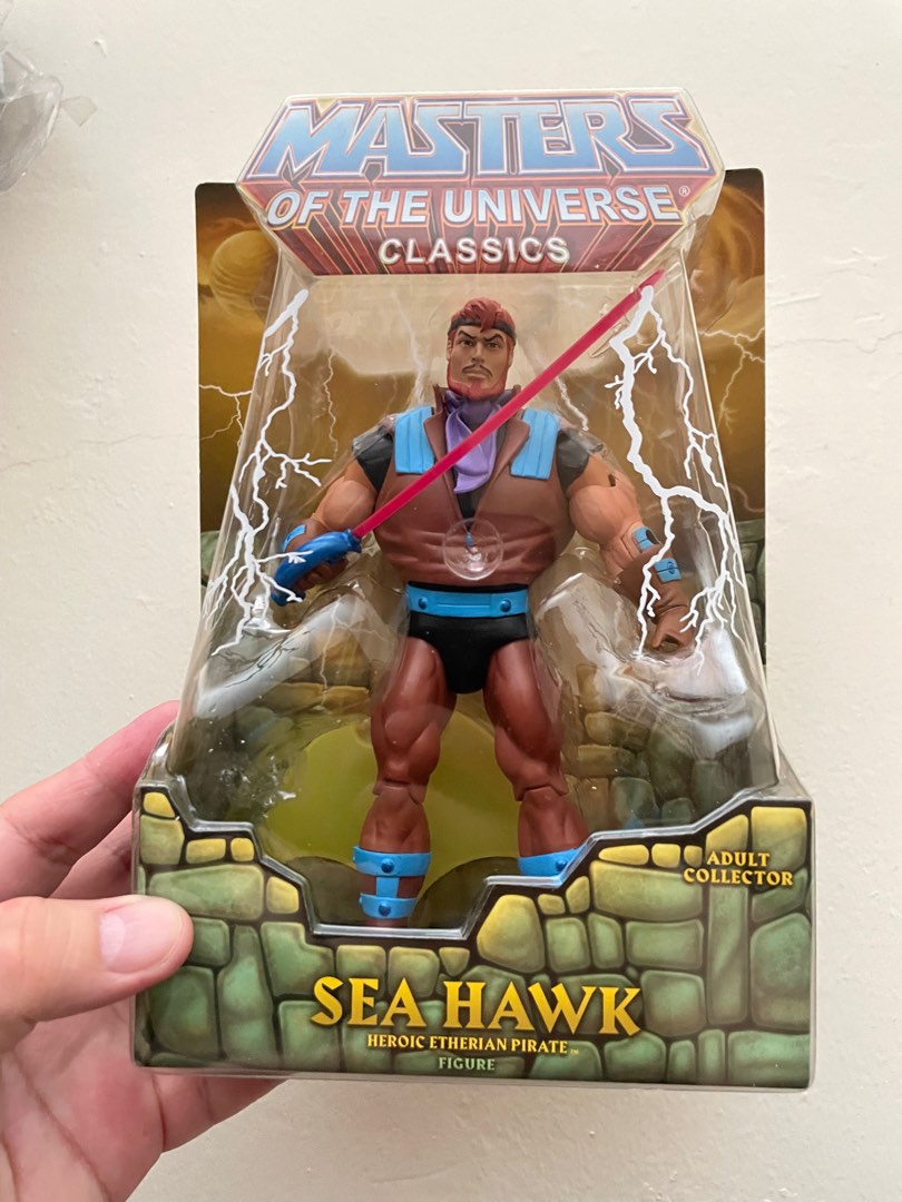 Mattel Masters of the Universe MOTU Classics 1/12 MOTUC Sea Hawk ...