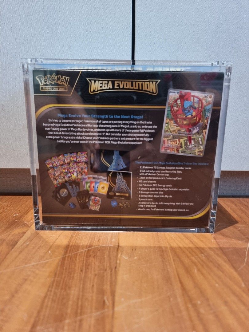 ME01 Mega Evolution Pokemon Center Elite Trainer Box (Unshrinked ...