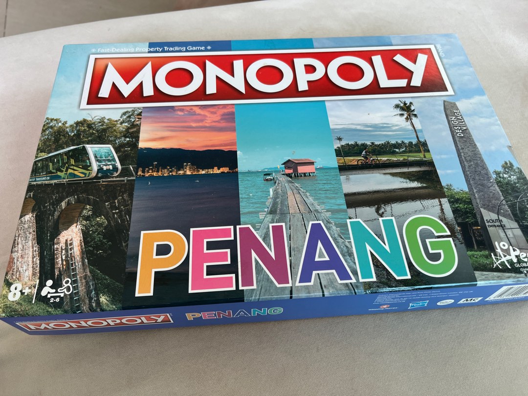 Monopoly Penang Edition Board Game, Hobbies & Toys, Toys & Games on ...