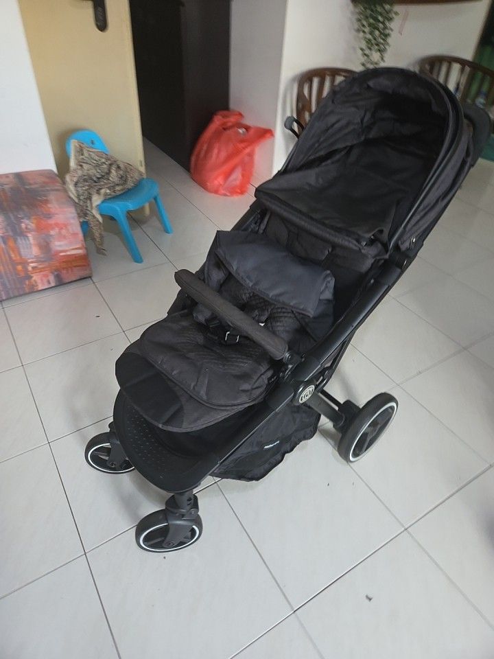 Nachuraru baby Stroller - Black, Babies & Kids, Going Out, Strollers on ...