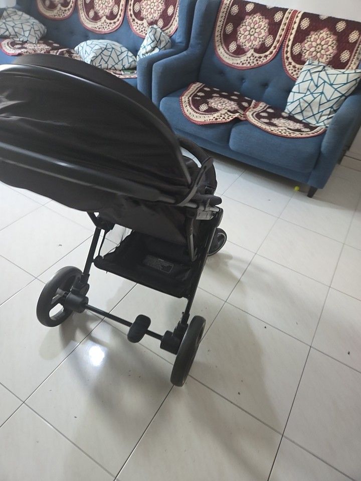 Nachuraru baby Stroller - Black, Babies & Kids, Going Out, Strollers on ...