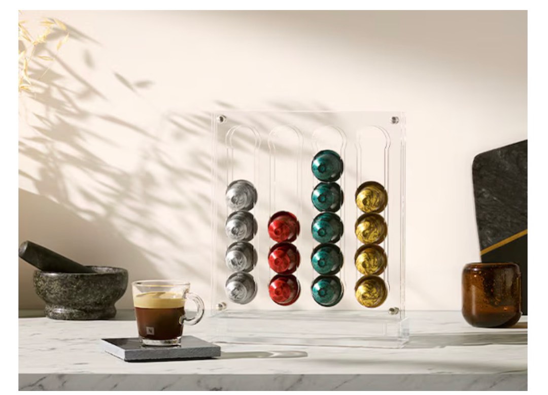 Nespresso DISPLAY Vertical Capsule Dispenser, Furniture & Home Living ...