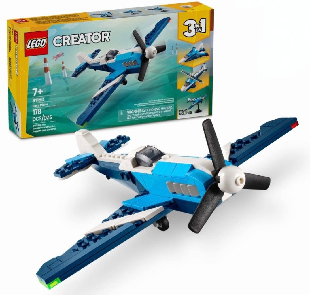 NEW Lego toy airplane, Hobbies & Toys, Toys & Games on Carousell
