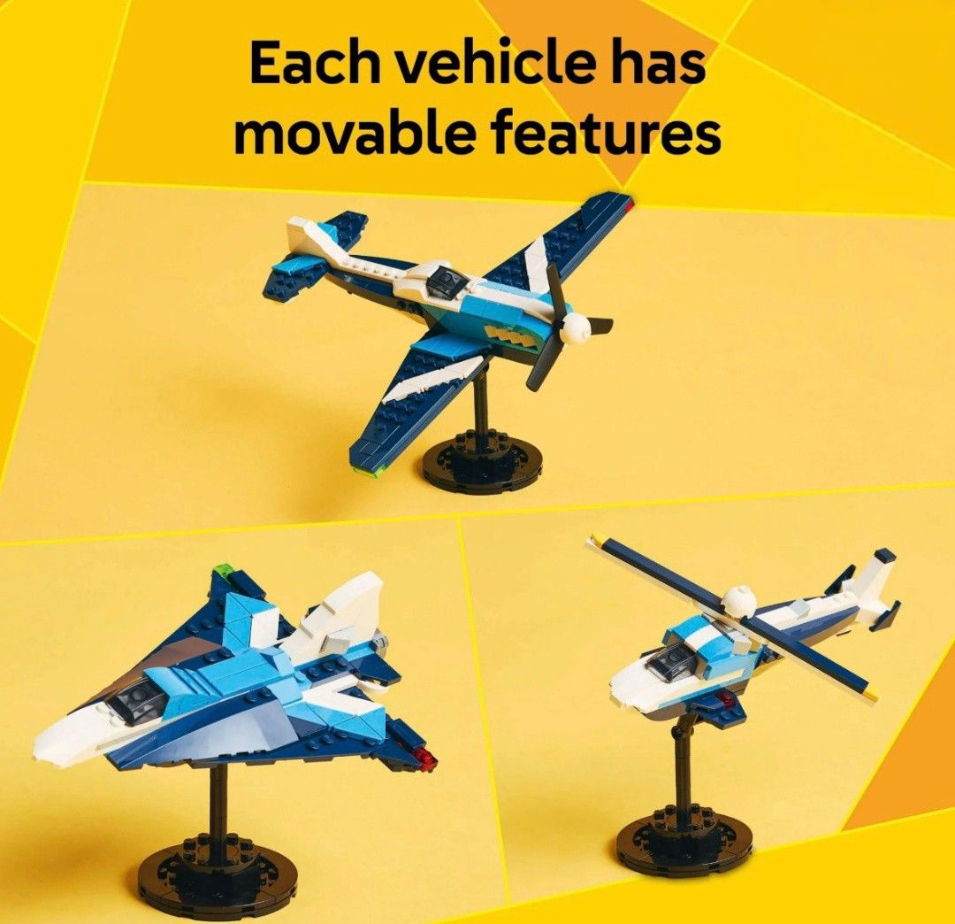 NEW Lego toy airplane, Hobbies & Toys, Toys & Games on Carousell