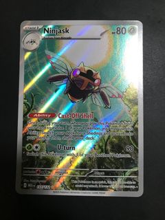 Pokémon TCG Mega Evolutions Ninjask IR- 137/132, Hobbies & Toys, Toys ...