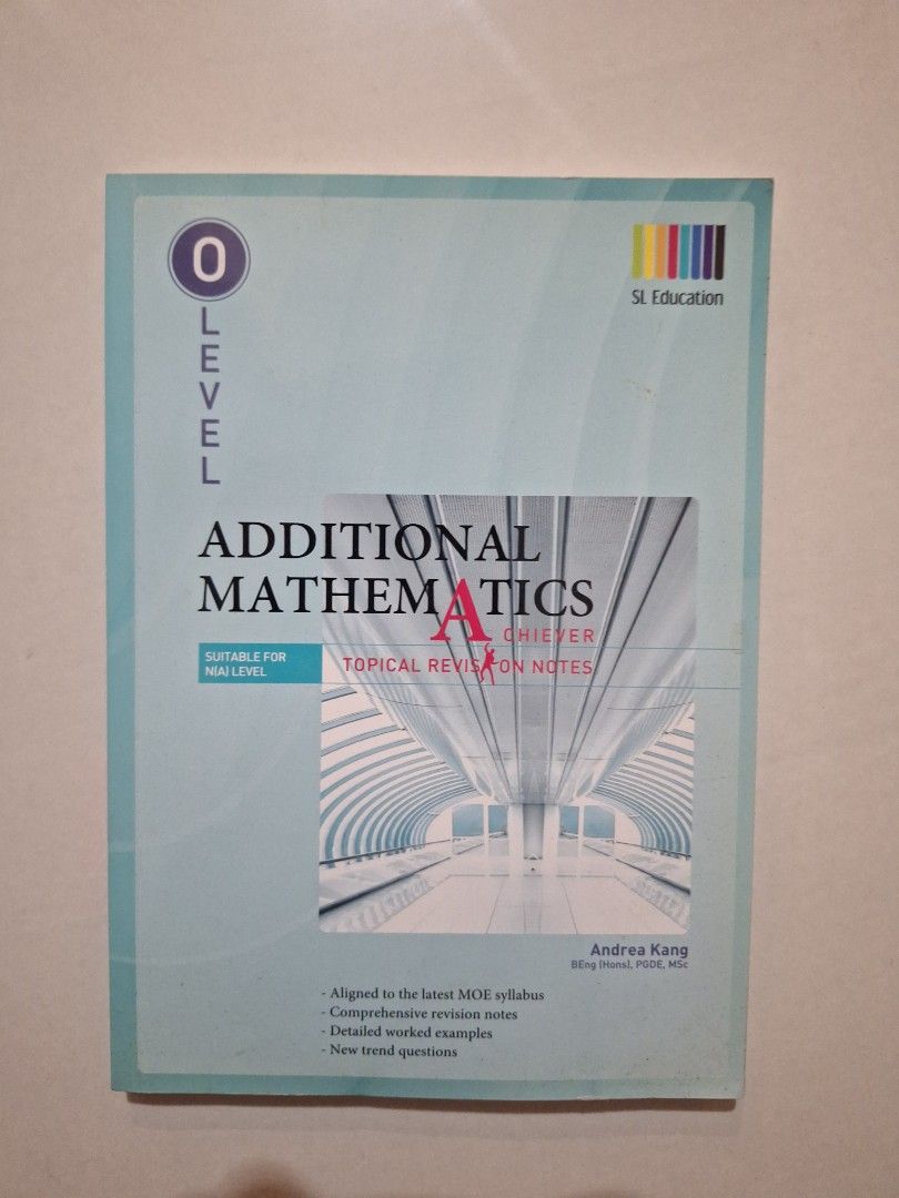O level additional mathematics topical revision notes book, Hobbies ...