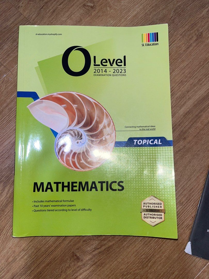 O Level Mathematics Topical Questions 2014-2023, Hobbies & Toys, Books ...