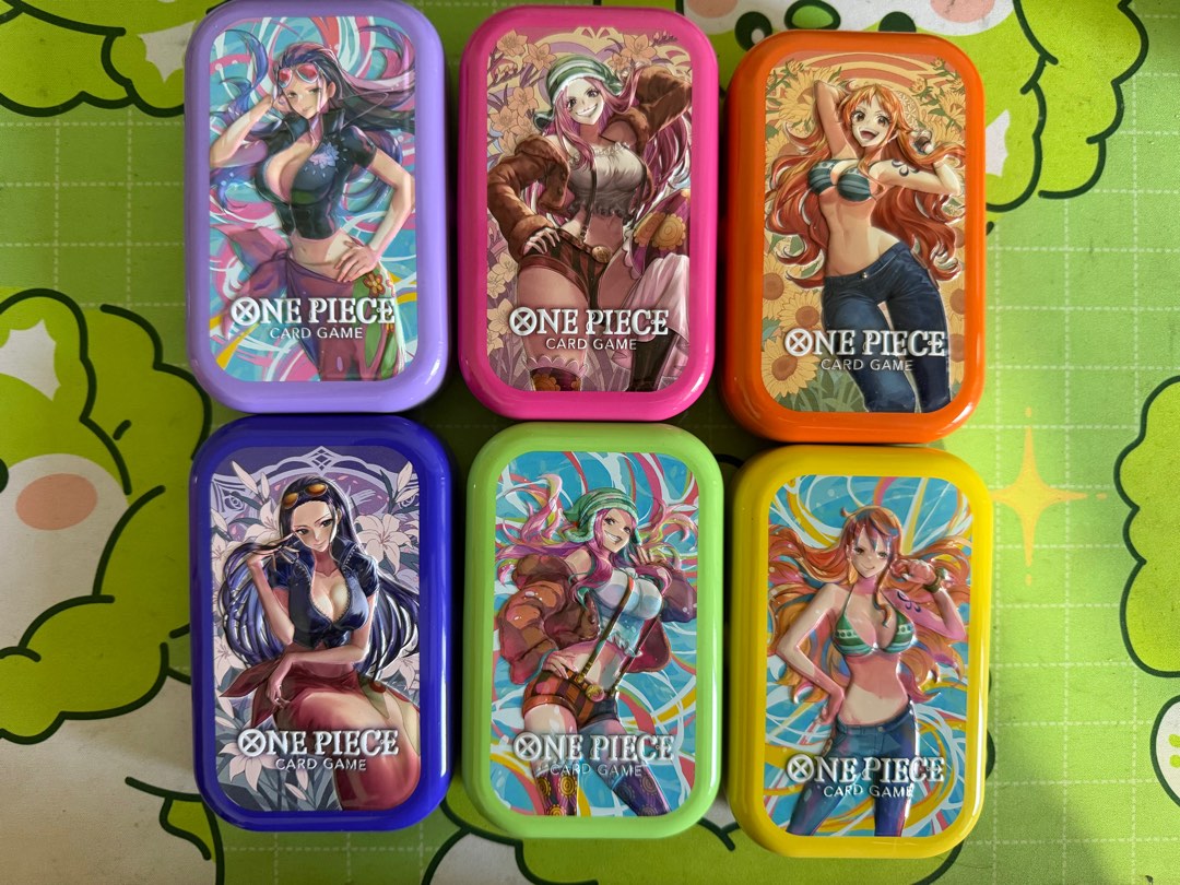 One Piece Card Game EMPTY TINS, Hobbies & Toys, Toys & Games on Carousell